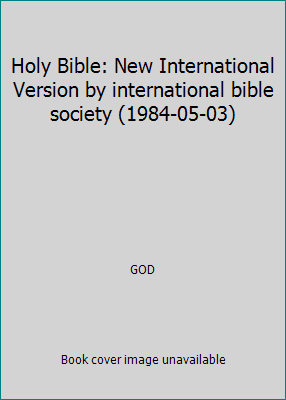 Holy Bible: New International Version by international bible society ...