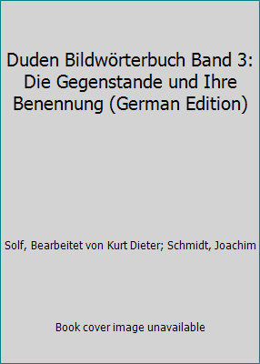 Duden Ser.: Duden Bildwörterbuch der deutschen Sprache by Joachim ...
