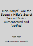 Hitler's Second Book: The Unpublished... book by Adolf Hitler